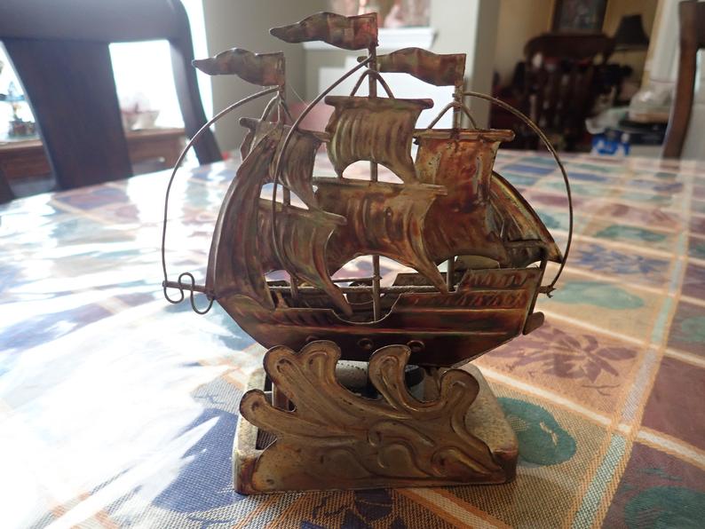 Berkeley Designs Copper Musical Schooner "BEYOND THE SEA" | Schooner ...