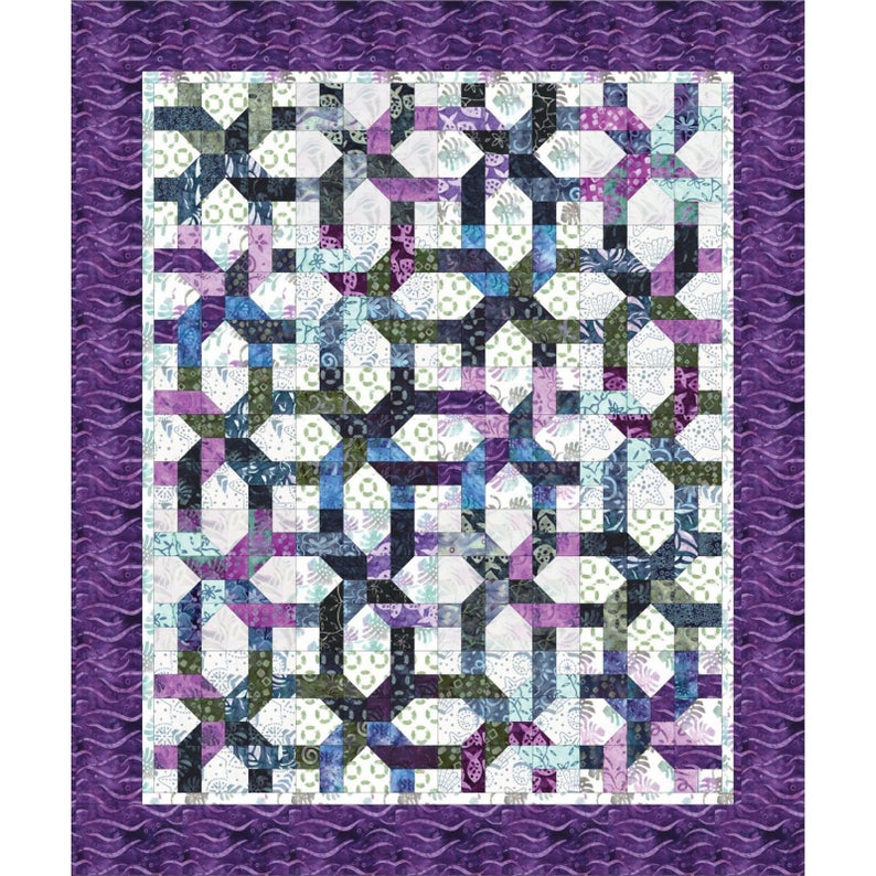 Coastal Gateway Quilt Kit - Featuring Coastal Getaway Batiks - by ...