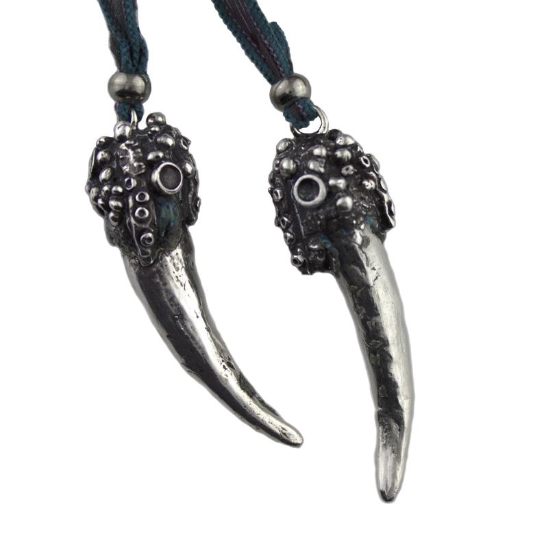 Fine Silver Sea Creature Crab Shell Necklace | Schooner Chandlery