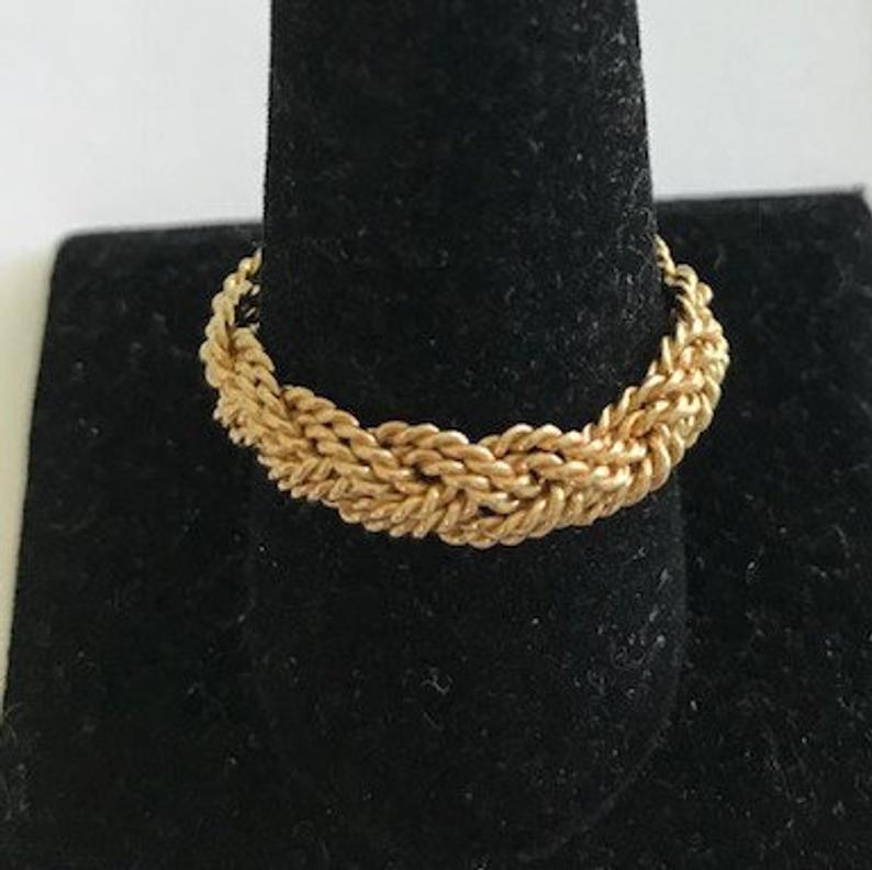 Turks Head Ring - AGA CORREA - 2 Strand - Nautical - Vintage | Schooner ...