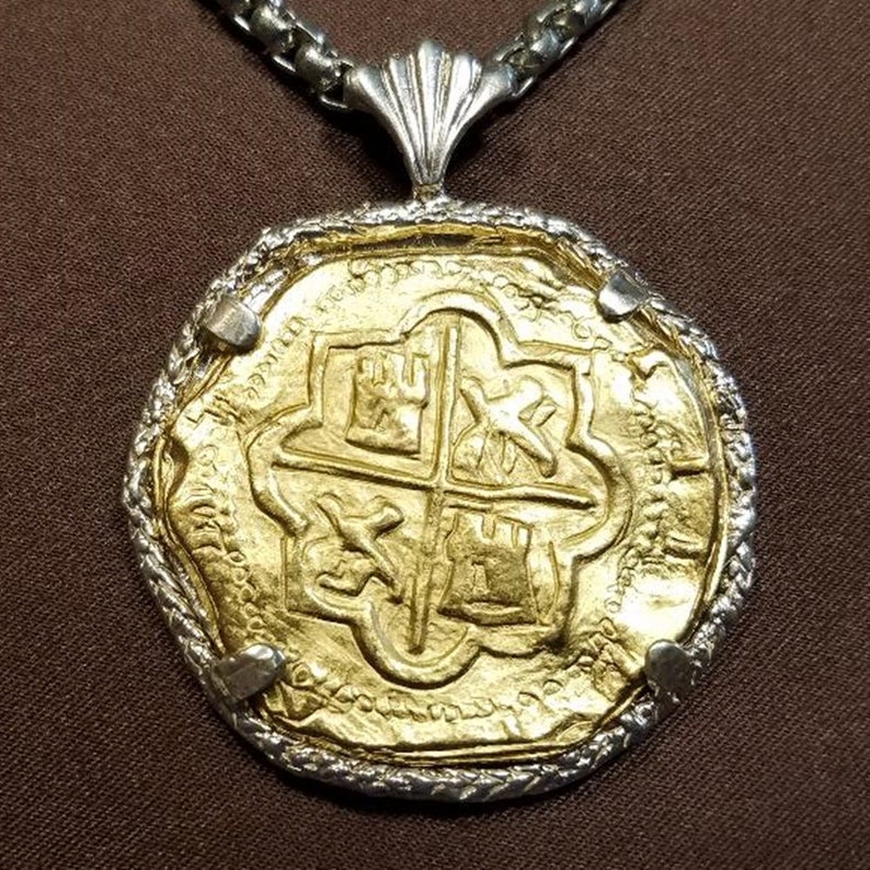One of a Kind, Hand Made, Piece Of Eight Pirate Treasure Doubloon ...