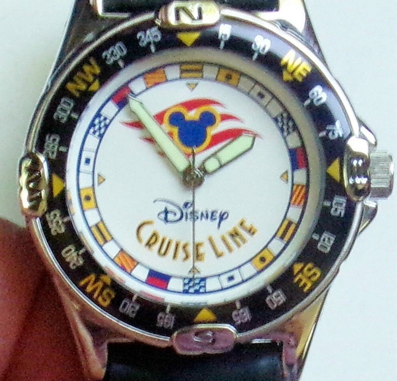 Brand-New Disney Ladies NAUTICAL Divers Mickey Mouse Watch! Stunning ...